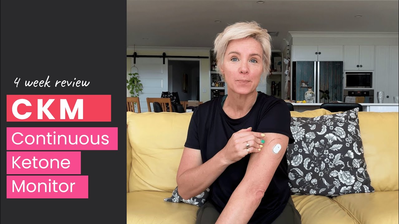 4 week review of the Sibio CKM (continuous ketone monitor) - Cure Vite